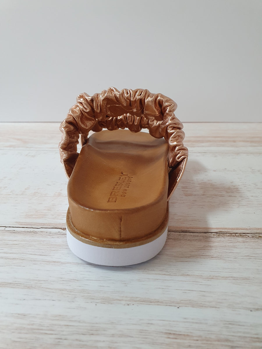 Saba Rose Gold Slide SIZE 37 ONLY – Ajes Shoes & Fashion